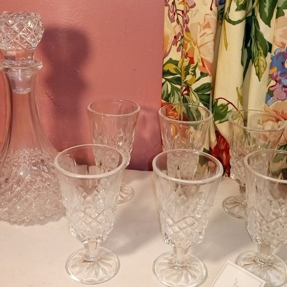 Godinger | Kitchen | Gorgeous Crystal Glass Decanter With Stopper 6 ...